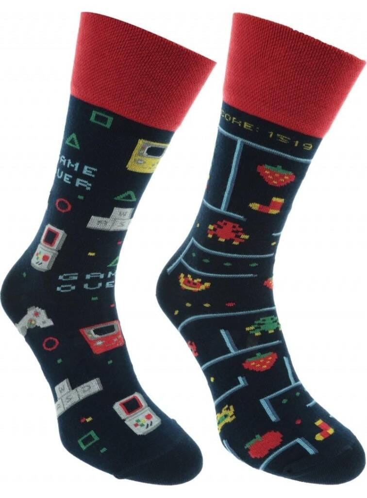 Many Mornings MisMatch Sokken Game over Maat 39-42 | Alles in Wonderland