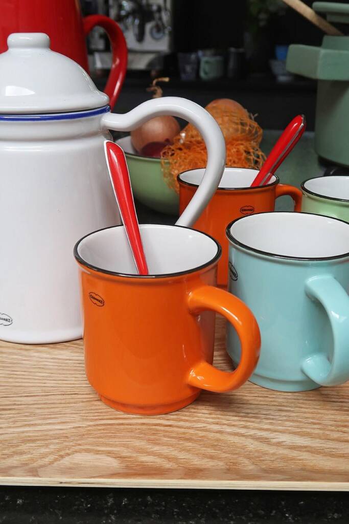 Cabanaz Stapelbare Mok Oranje | Alles in Wonderland