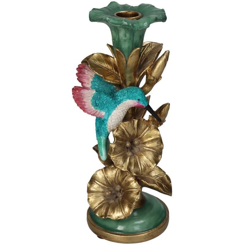 Kandelaar Vogel Blauw Multi H25.5