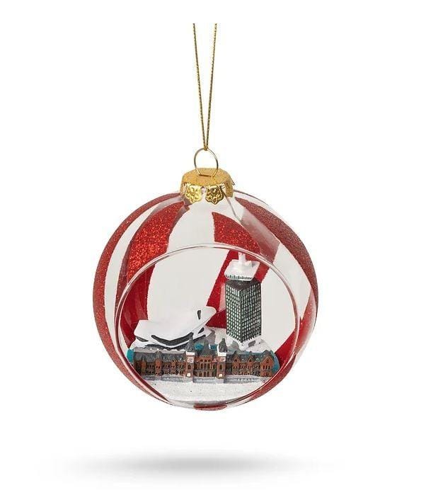 Kerstbal Amsterdam Panorama - Miniatuurstad in je kerstdecoratie!