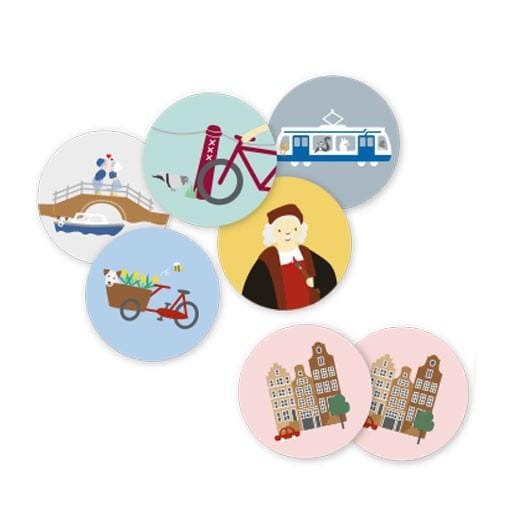 Memo spel Amsterdam | Alles in Wonderland