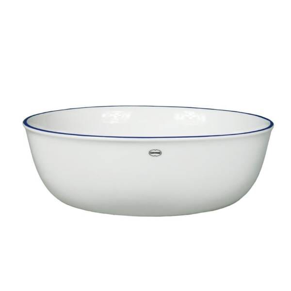 Cabanaz Lage Salade Schaal Wit | Alles in Wonderland