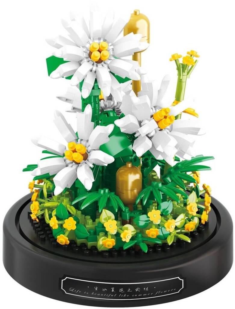 Balody Bouwstenen Madeliefjes – 3D Bloemen Bouwset | Alles in Wonderland