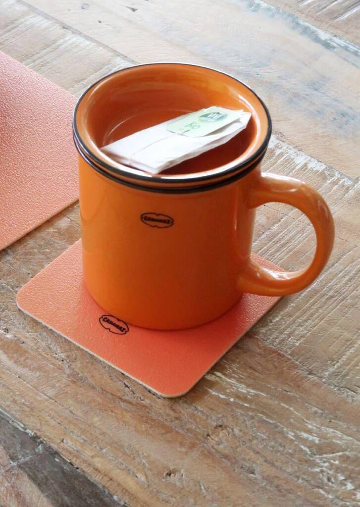 Oranje Onderzetters van Cabanaz – Dutch Design, Slijtvast & Praktisch